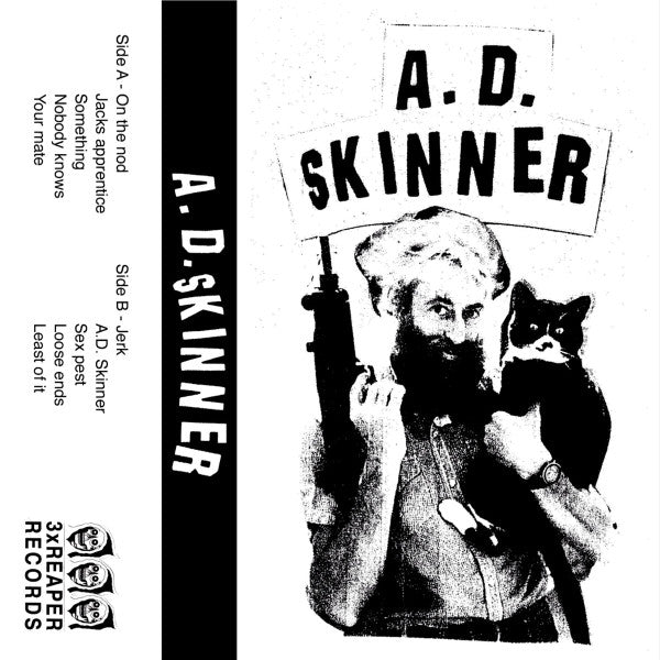 AD SKINNER ‘s/t’ CASSETTE – ROWDYS RECORDS
